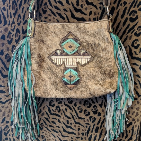 Bags | Broken Barrier Leather Purse | Poshmark